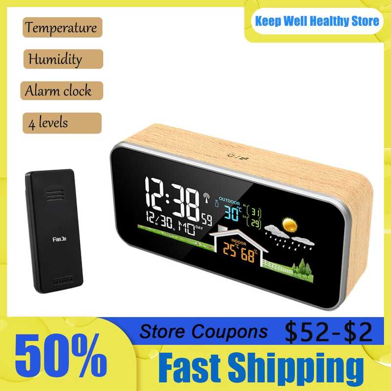 LY Fanju Zx1005a LED Digital Thermometer Hygrometer Indoor Room ...