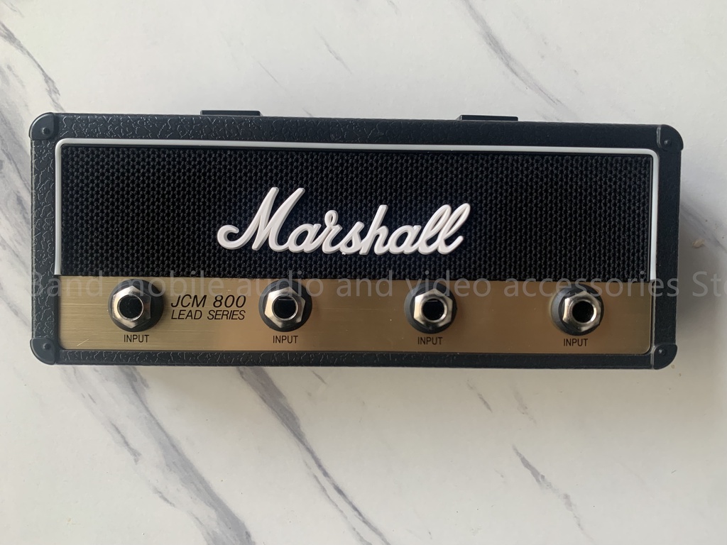 Original Marshall Jack Rack Key Holder 4 Guitar Plug Keychains Wall ...