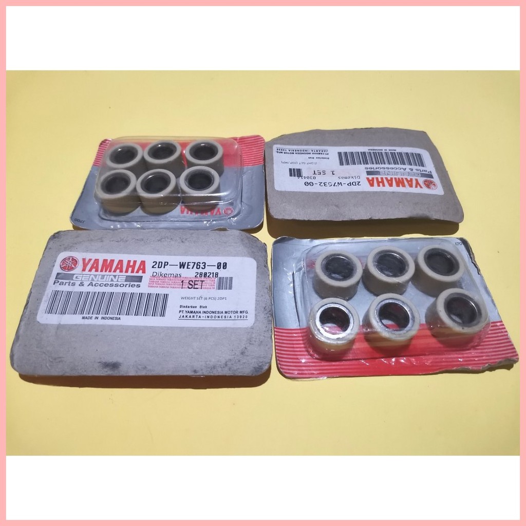 ☑ ♞Yamaha Genuine Flyball ( Weight Roller ) - NMAX V1 V2 & Aerox V1 V2 | Shopee Philippines