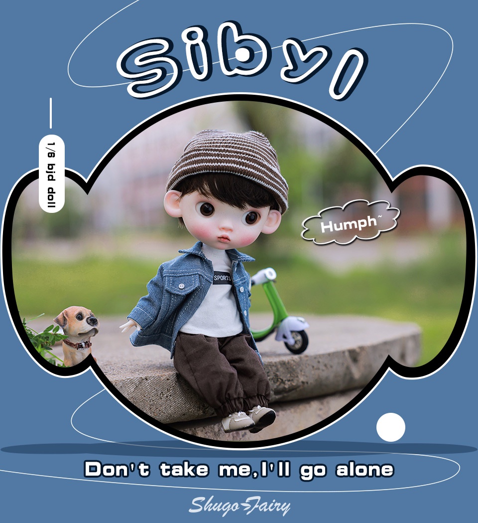 ShugaFairy 1/6 Sibyl Bjd Dolls Cute Pout Fface Angry Expression Teenage ...