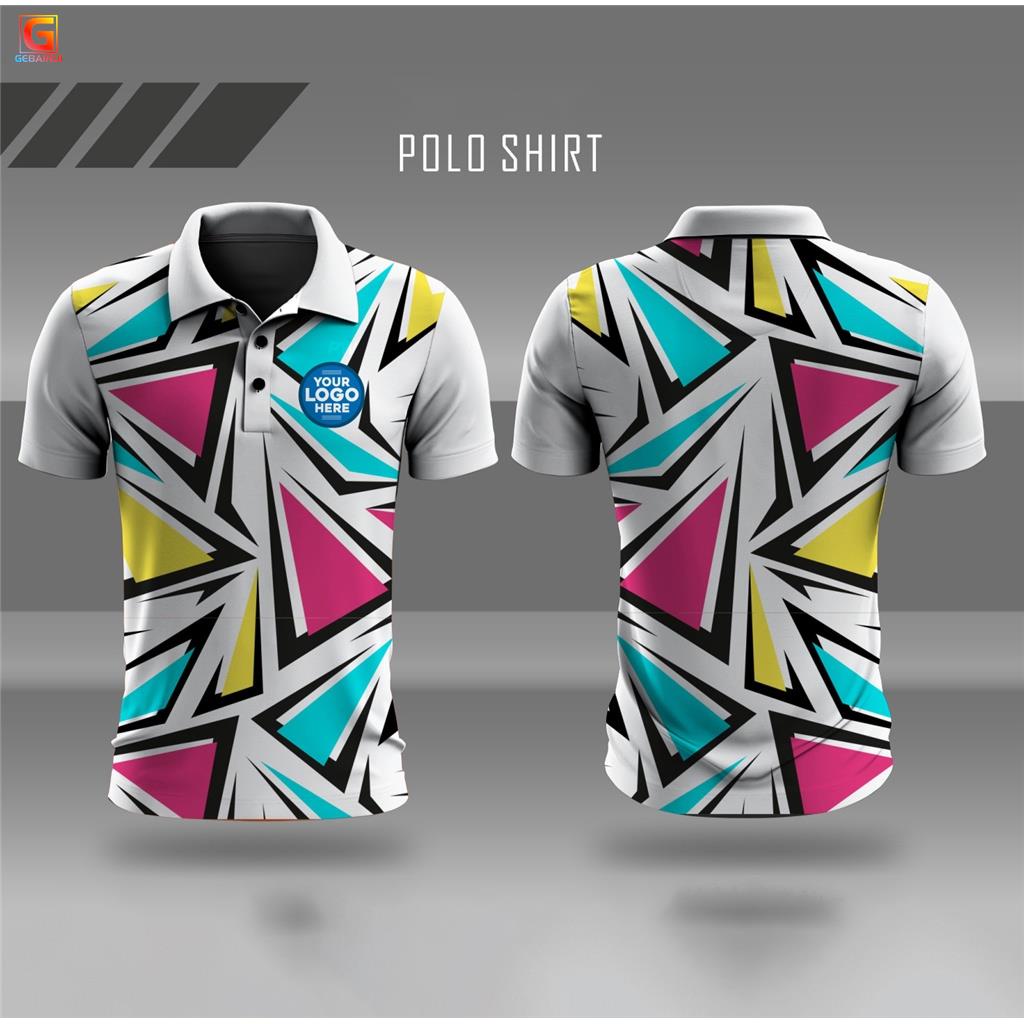 Men's and women's full-sublimation polo shirts Wearable and comfortable ...