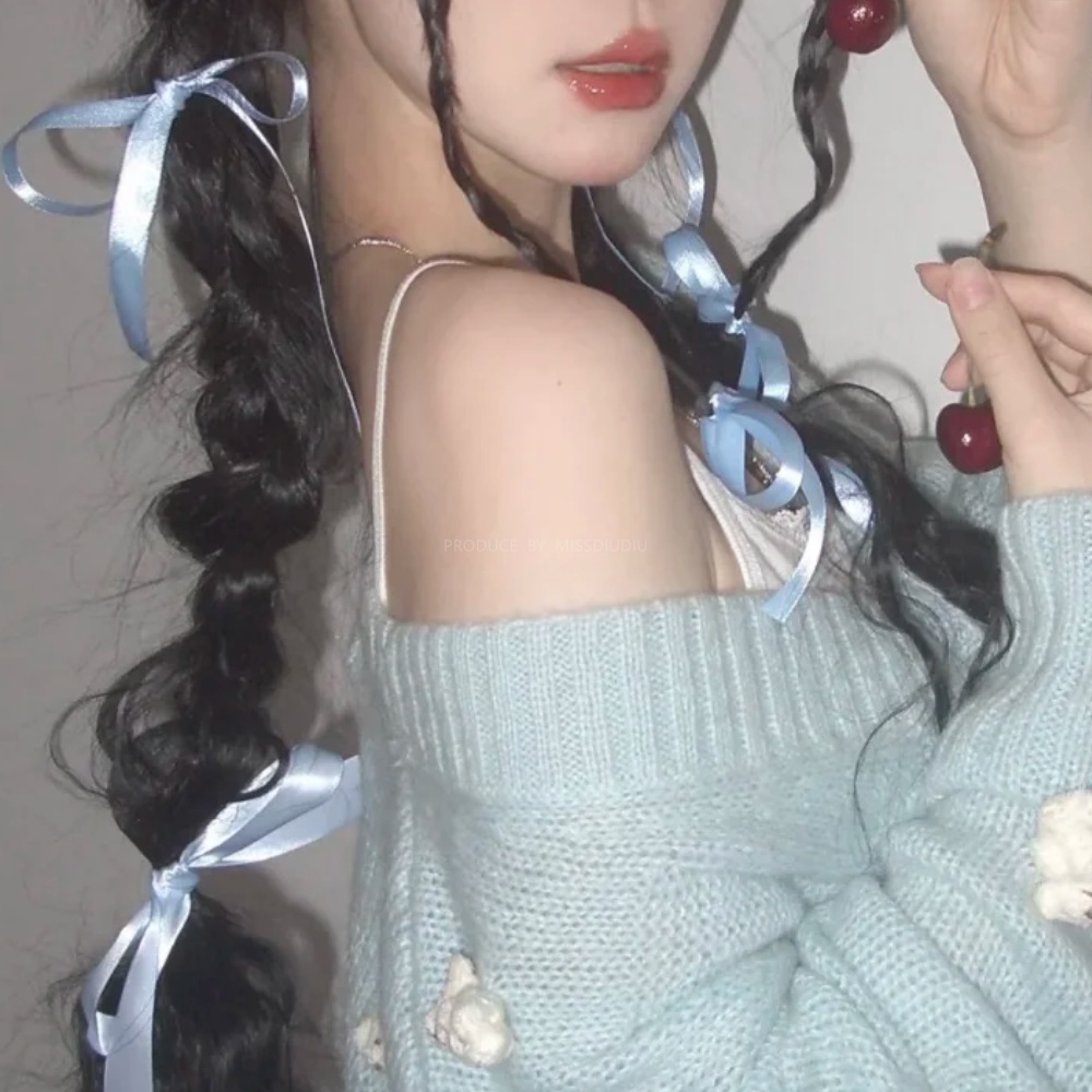 Korean Style Bow Ribbon Hair Clip - Y2K Balletcore Princess Hairpin for ...