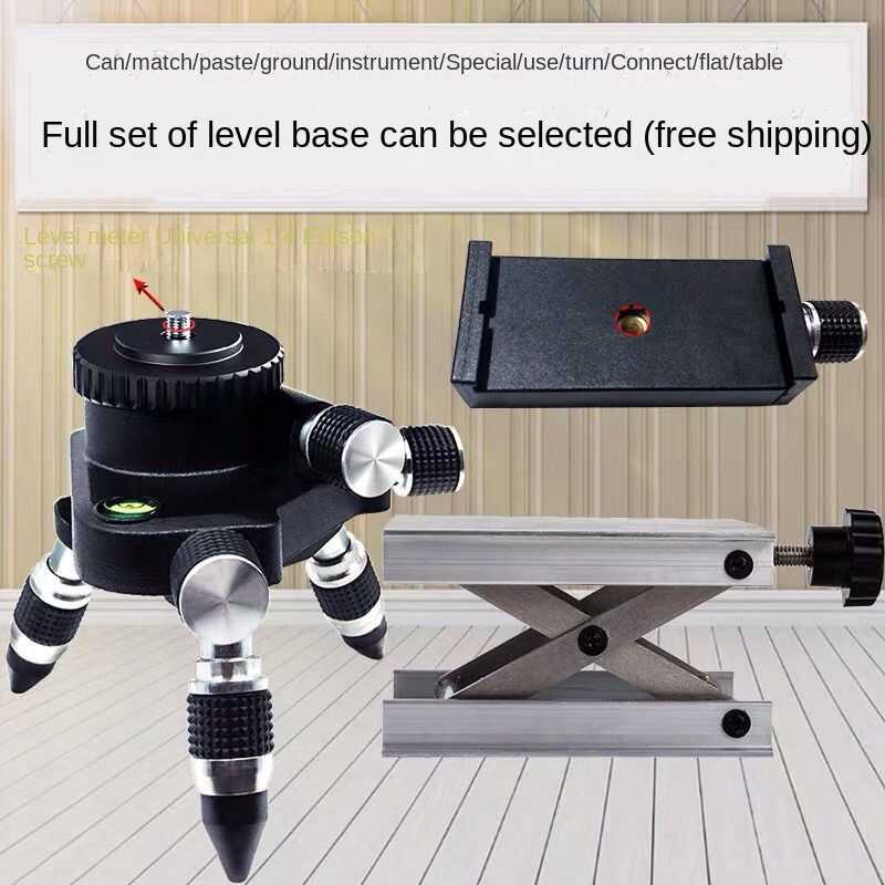 Level Rotating Fine-Tuning Base Bracket Adapter Chuck Lifting Platform ...