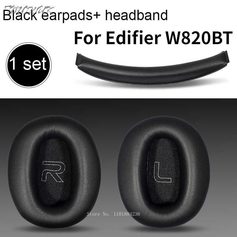 Ear Pads For Edifier W820bt Headphones Set Sponge Ear Cotton Earmuffs ...