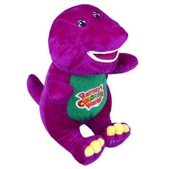 30cm Barney Friends Barney Singing LOVE YOU Song Plush Toy QC7271145 ...