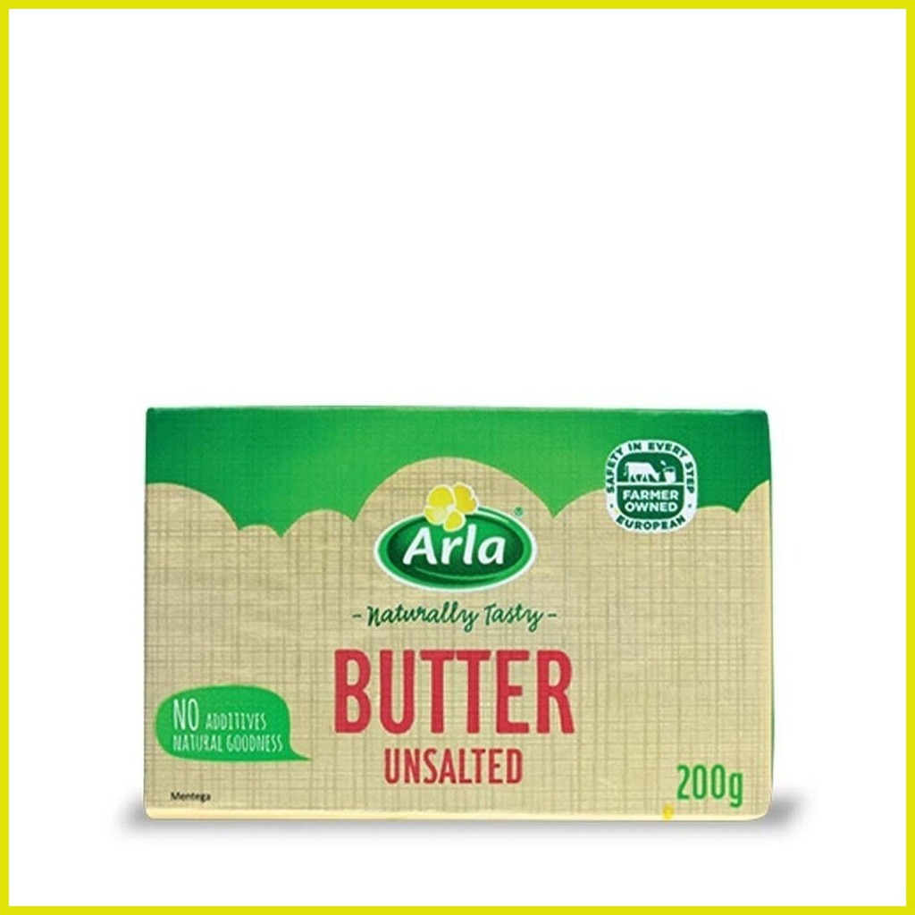 ⭐ Arla Unsalted Butter 200g 2-Pack | Shopee Philippines
