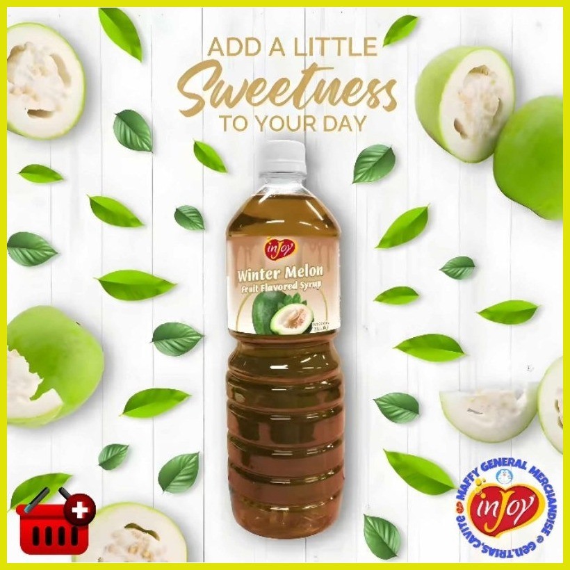 ♨ INJOY WINTERMELON FRUIT FLAVORED SYRUP (1L) | Shopee Philippines