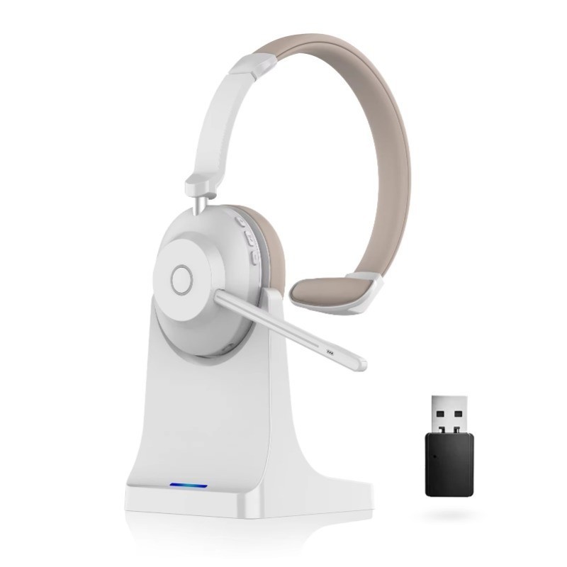 Latest 2024 model Headset with ENC Noise Cancelling Wireless Bluetooth ...