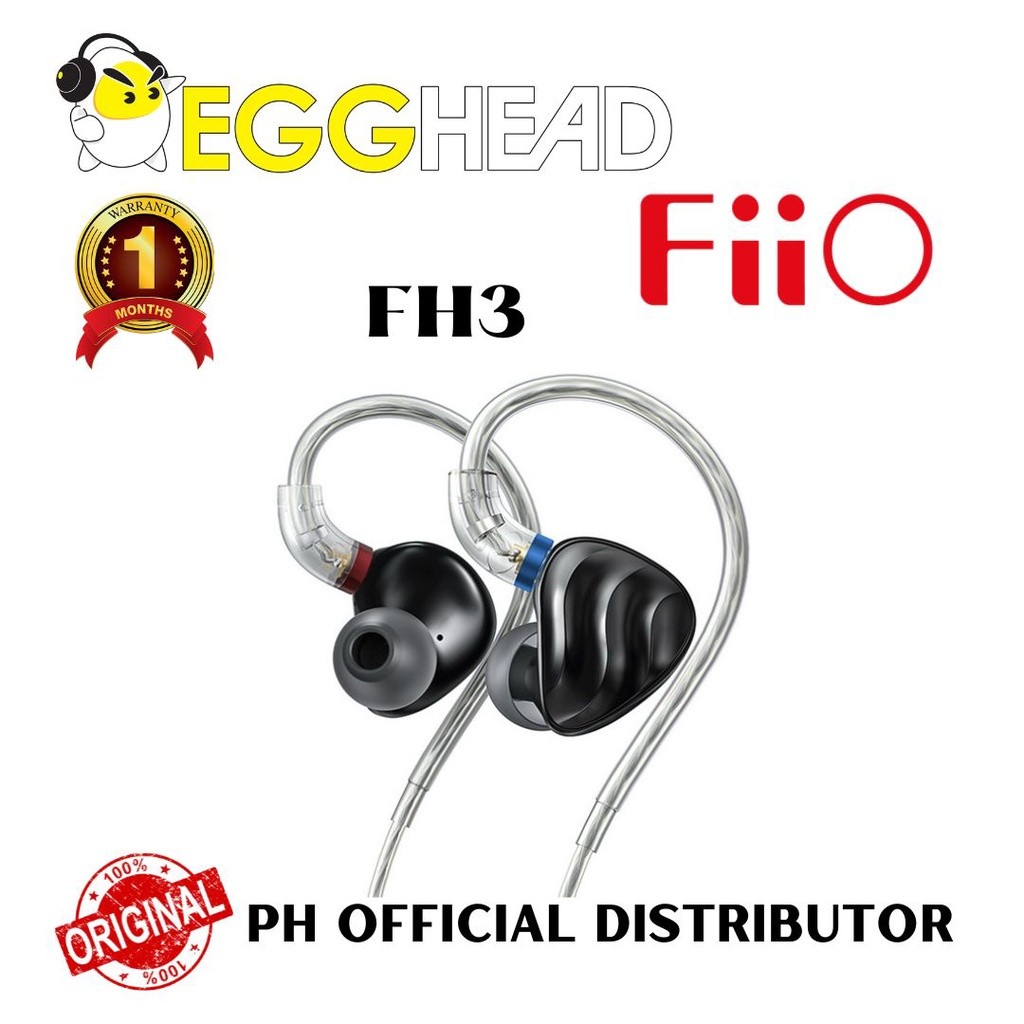 FiiO FH3 | 2 BA 1 Dynamic Driver Hybrid Earphones | Shopee Philippines
