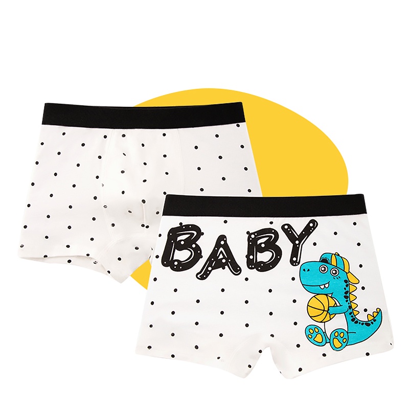 AKS Fashion 4 Pcs Boxer Breifs for Boys 9 Yrs Old Cotton Cartoon ...