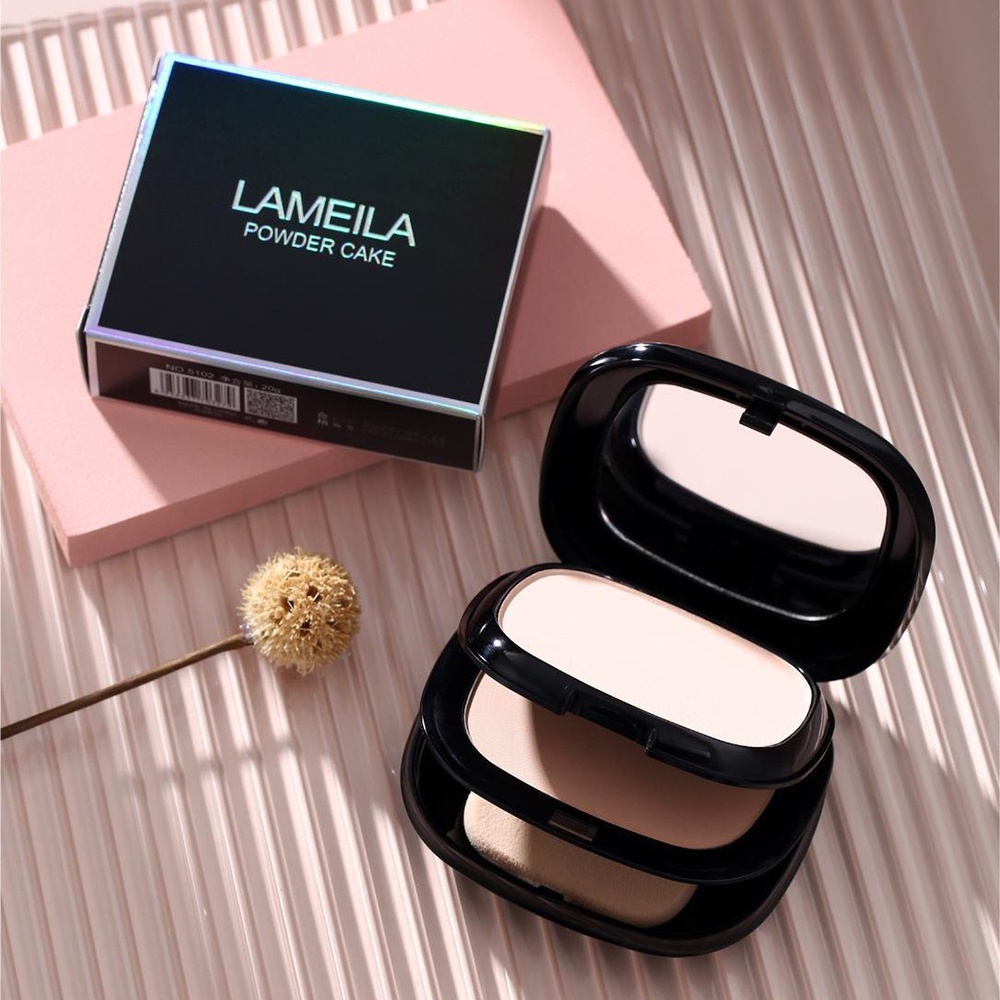 Oil-Control Matte Compact - Waterproof Dual Use & Long-Lasting Setting ...