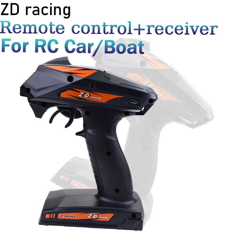 ZD Racing Remote Control gamit ang Receiver 2.4GHz 4CH Remote Control ...