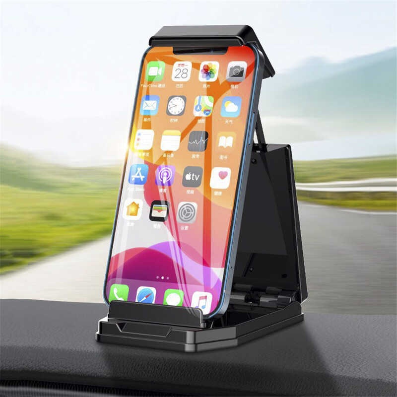Car Phone Holder Mount Stand in Car Dashboard Fit 4-11 Inch Cell Phones ...