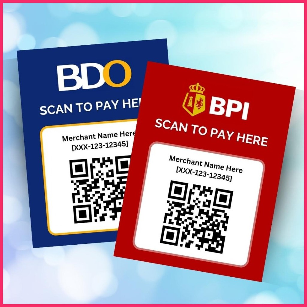 ☸ QR Code Standee with Stand Scan To Pay GCASH MAYA BDO BPI | Shopee ...