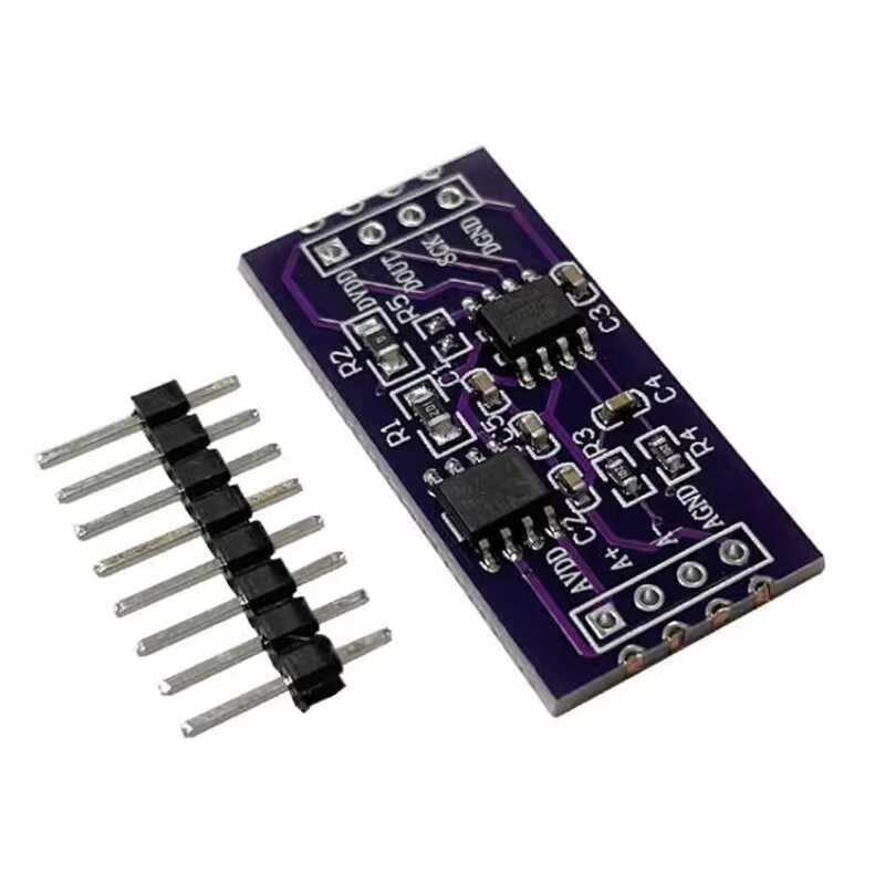 CS1237 24 bit ADC module onboard TL431 external reference chip single channel weighing sensor 2 ...