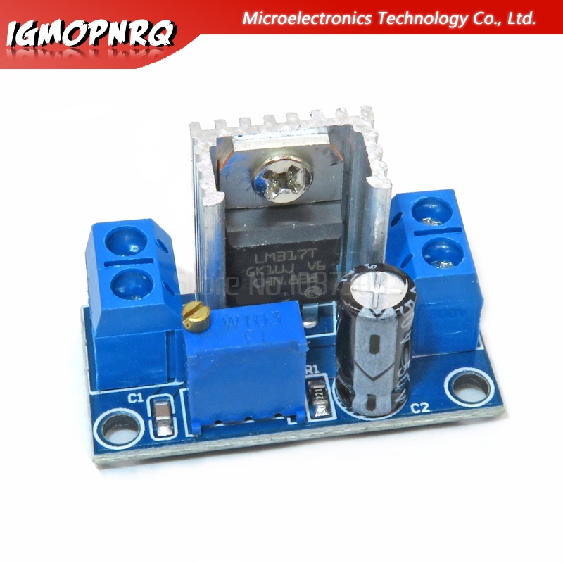 2pcs LM317 DC-DC Converter Buck Step Down Circuit Board Module Regulator LM317 Adjustable ...