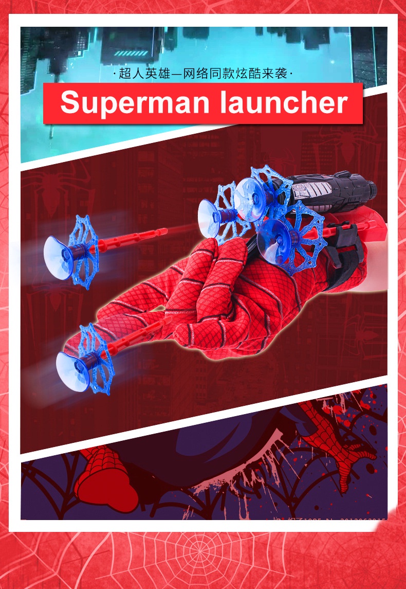 【With String】Spiderman Web Launcher Glove Toys | Shopee Philippines