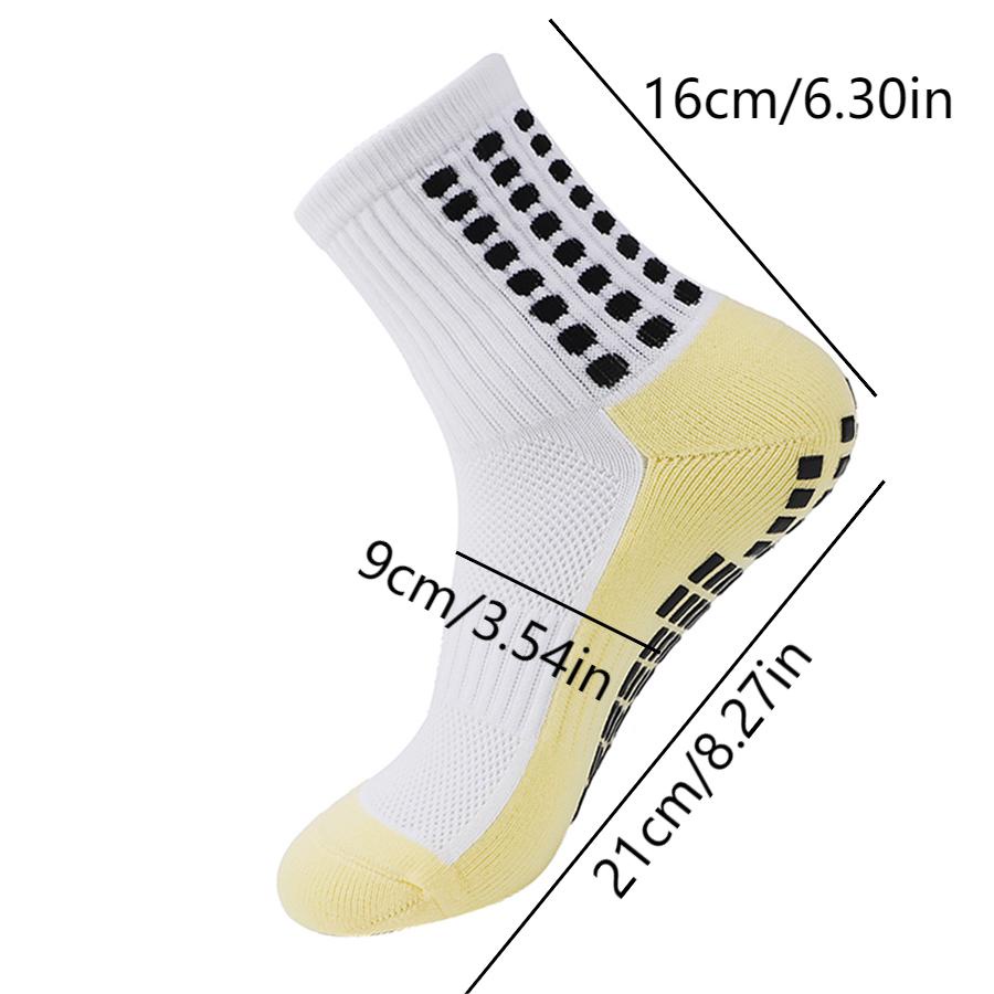 Professional Sports Socks with Towel Sole & Silicone Grip - Unisex ...