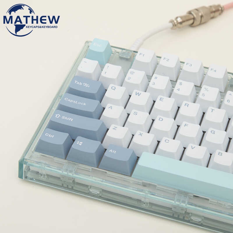 G SHOKO Keycaps Doubleshot OEM Profile PBT Keycaps Magkasya 61 64 68 71 ...