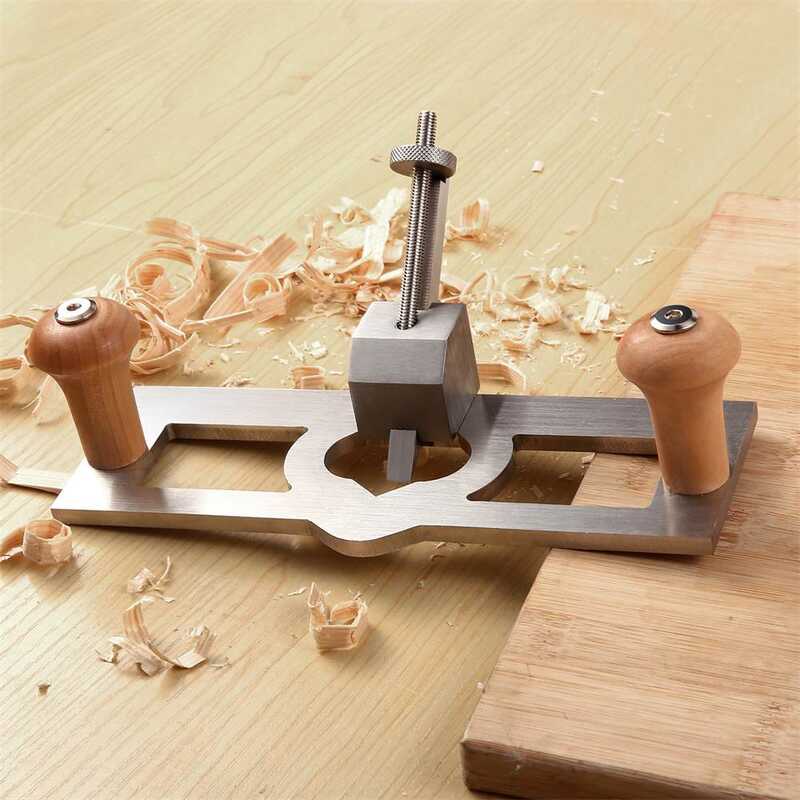 Router Plane Handheld Adjustable Woodcraft Trimming Knife Depth Stop ...