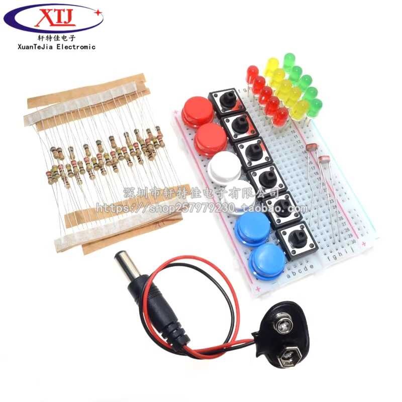 Starter Kit for UNO R3 motherboard parts kit 400 hole breadboard button ...