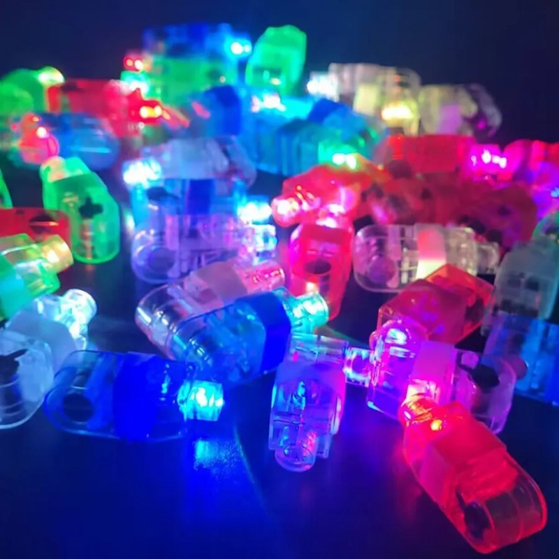 [ Wholesale Prices ] Party Favors Glow Finger Rings Rave Laser Lamp ...