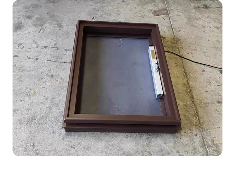 Intelligent Aluminum Alloy Electric Skylight Oblique Flat Roof Attic ...