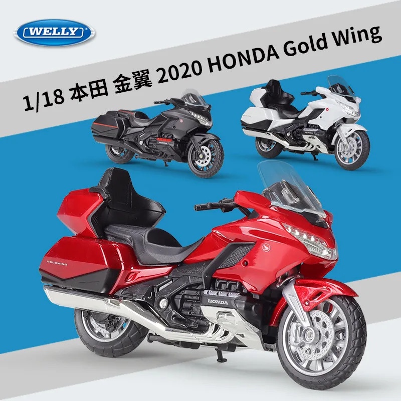 1:18 2020 HONDA GOLD WING Diecast Alloy Toy Motorcycle Model Car With ...