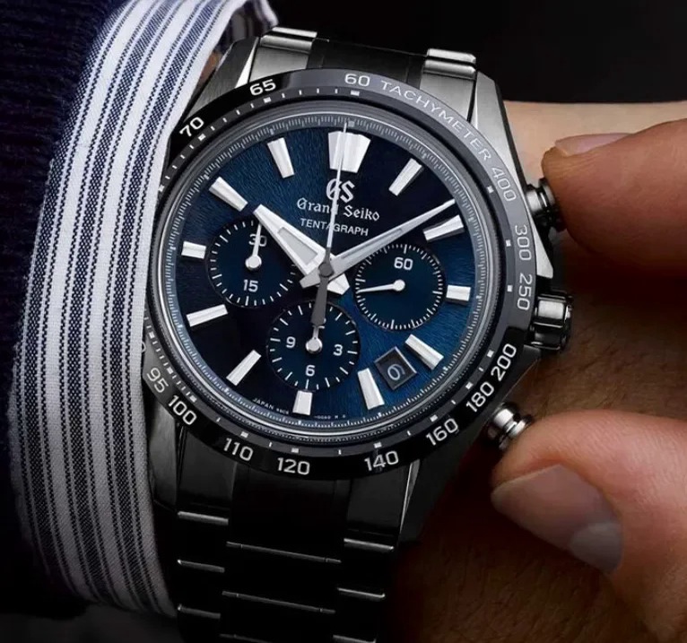 New Luxury Brand Grand Seiko SLGC001G Tentagraph Evolution 9 Collection ...