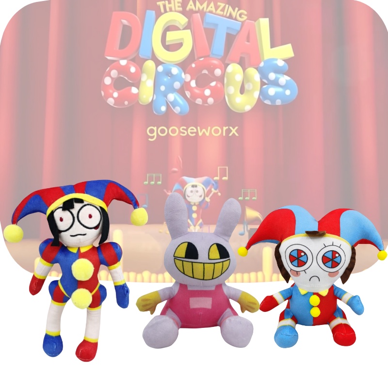 Amazing Digital The Circus Digital Circus Character Plush Toy High ...