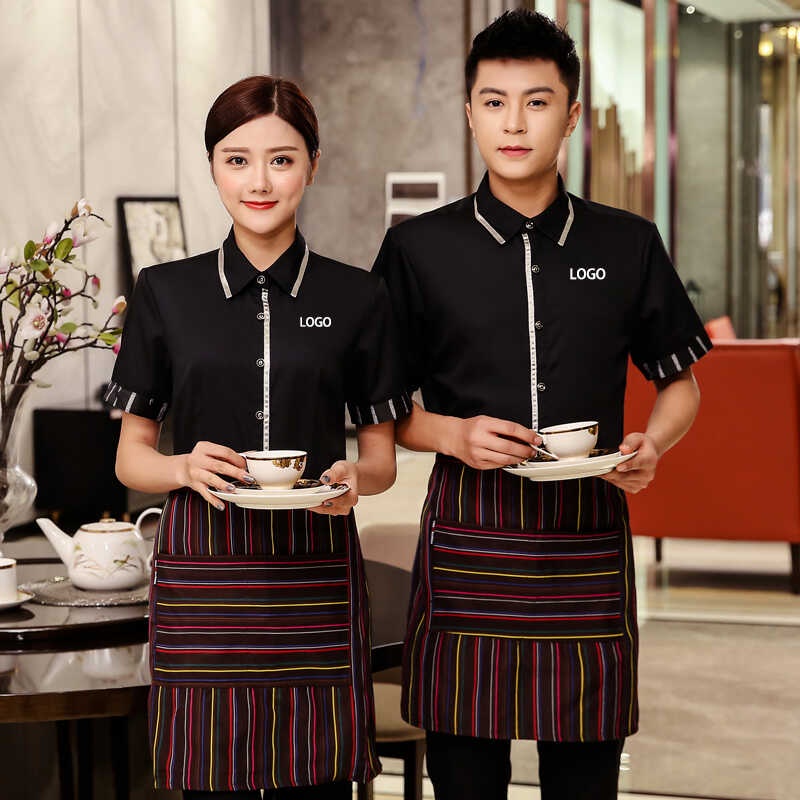 Fast Food Restaurant Uniform For Men Women Work Hotel Receptionist ...