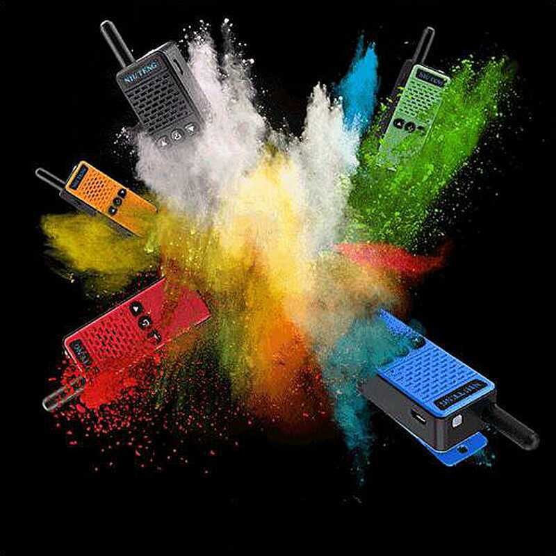 Mini Walkie-Talkie Small Walkie talkie Para sa Restaurant Hotel Beauty ...