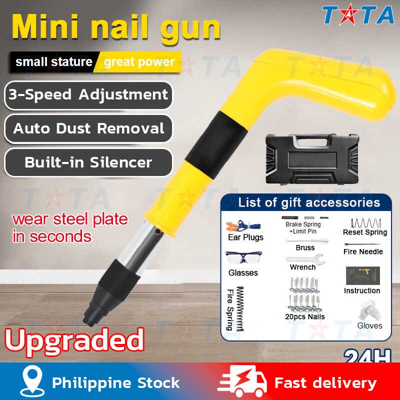 Nail Gun Heavy Duty Chisel Gun Rivet Tool Concrete Tufting Gun Manual ...