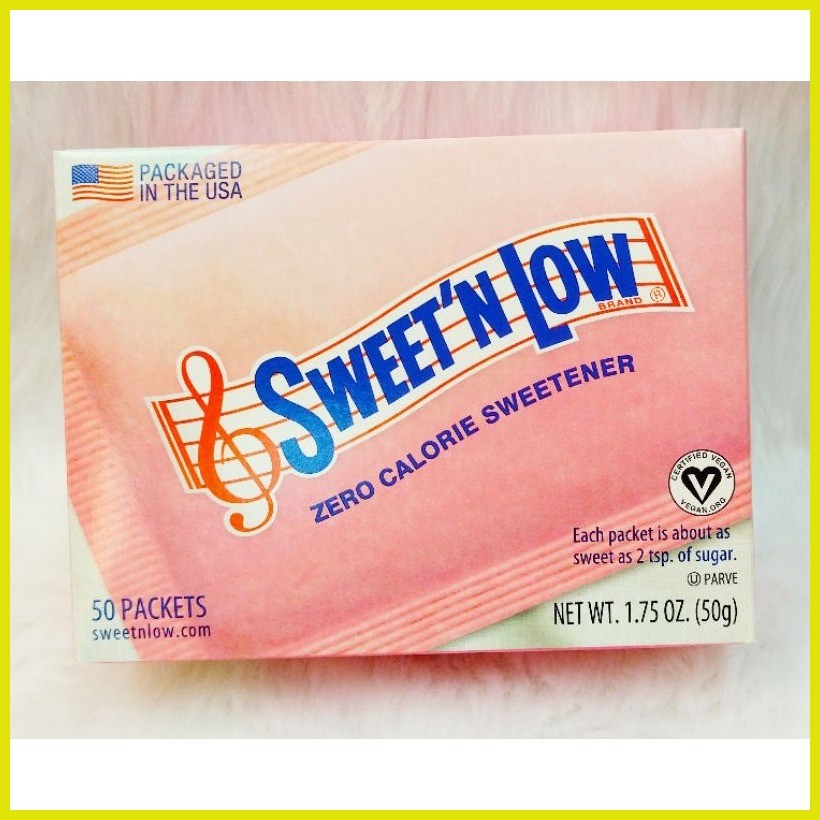 ☪ ☽ ⚾︎ SWEET N LOW ZERO CALORIE SWEETENER (50Packets) | Shopee Philippines