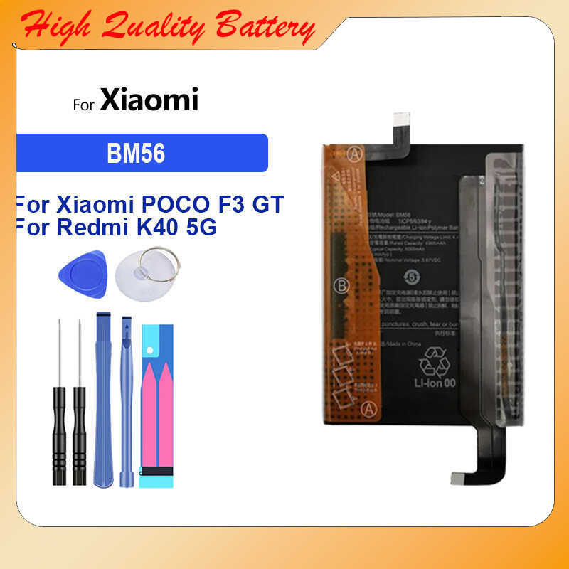 Xiaomi POCO F3 GT Redmi K40 5G BM56 Battery 5065mAh | Shopee Philippines