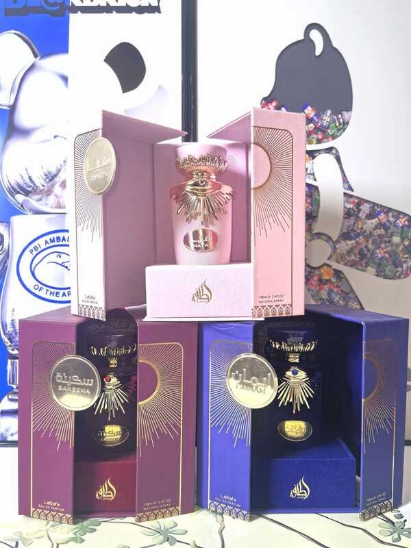 Lattafa Latafa Perfume Haya Emaan Unisex Flower & Fruit Gift Box ...