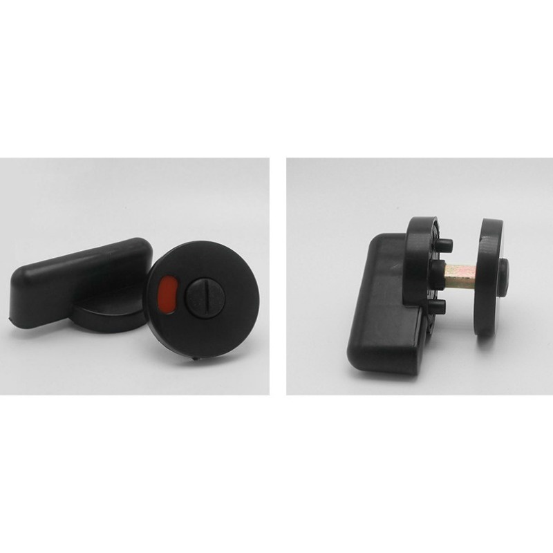 Nylon PVC Bulkhead Door Lock Instructions Public Restroom Toilet ...