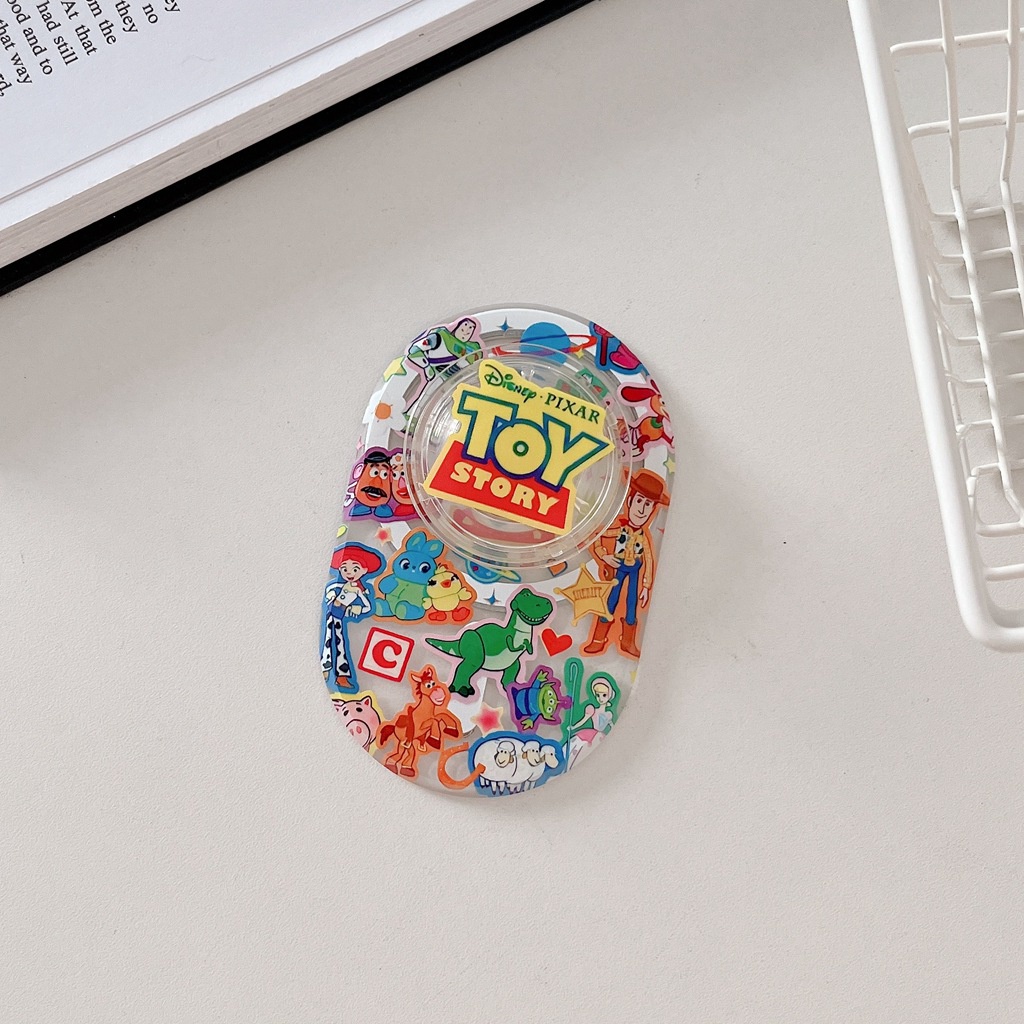 Magnetic Attraction Phone Holder Oval Shape Kickstand Cartoon Snoopy ...