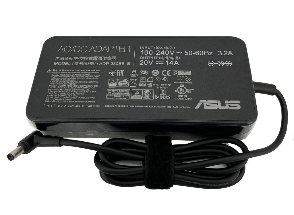 ASUS ROG Strix G18/G15/G16 series 20V 14A 280W laptop charger power ...