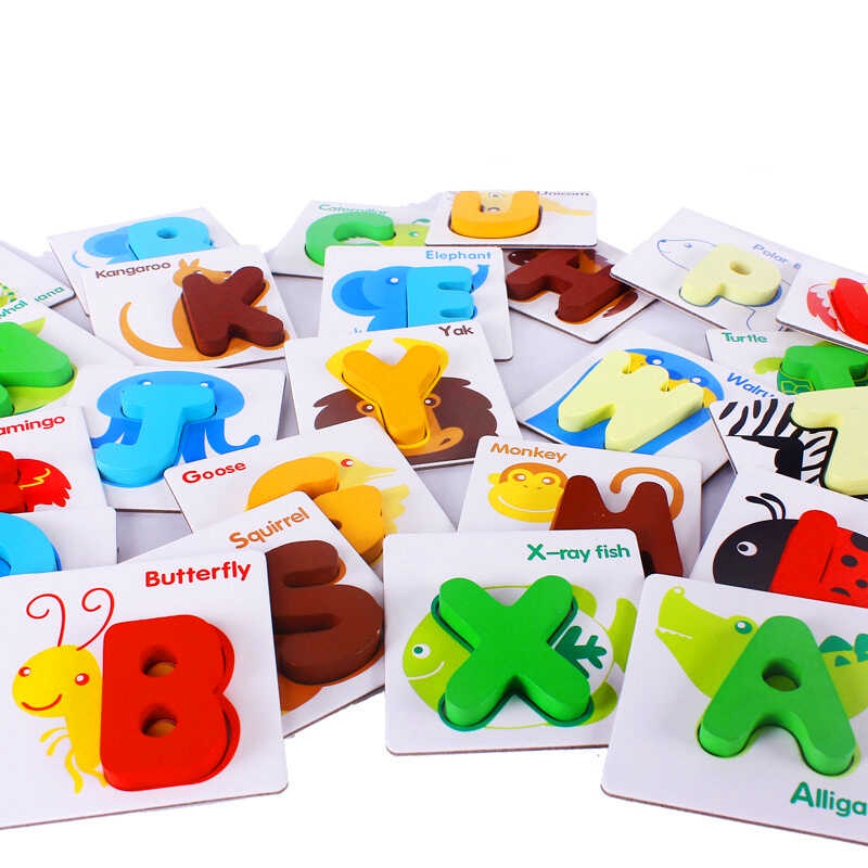 Cognitive Card Baby Enlightenment Toys Child Letters Early Learning ...