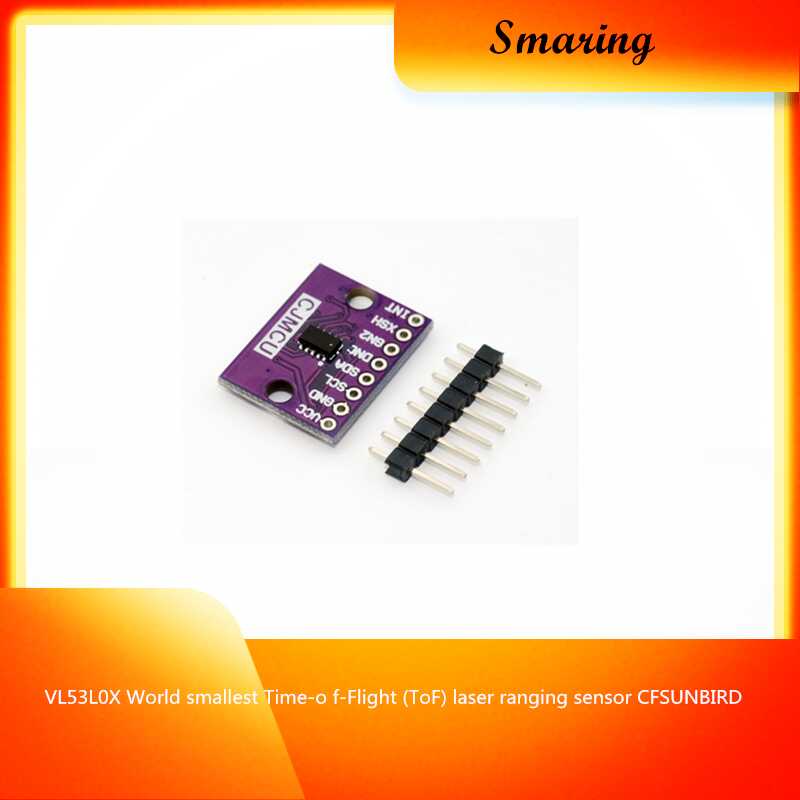 Vl53l0x World Smallest Time-O F-Flight (Tof) Laser Ranging Sensor CFSUNBIRD | Shopee Philippines