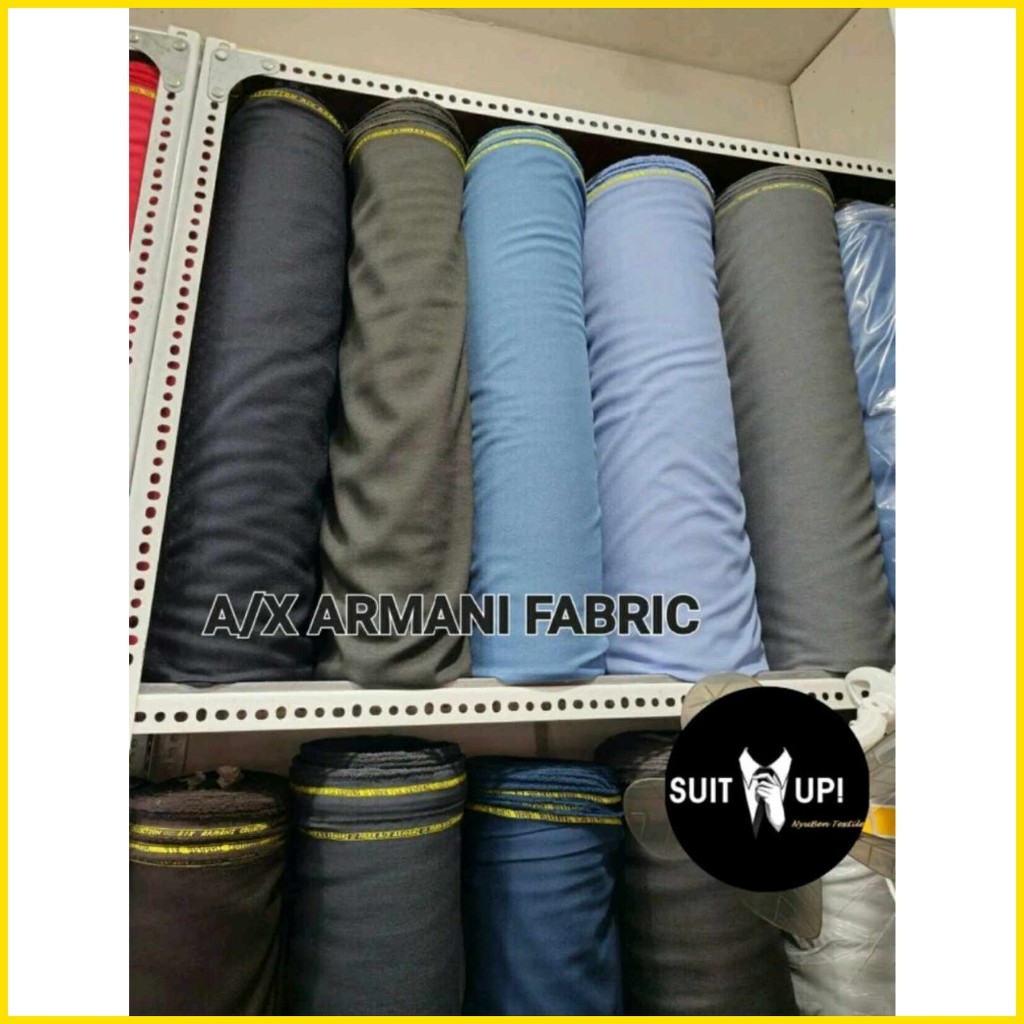 ☎ AX ARMANI WOOL FABRIC SOLD PER YARD ( Tela Only) | Shopee Philippines