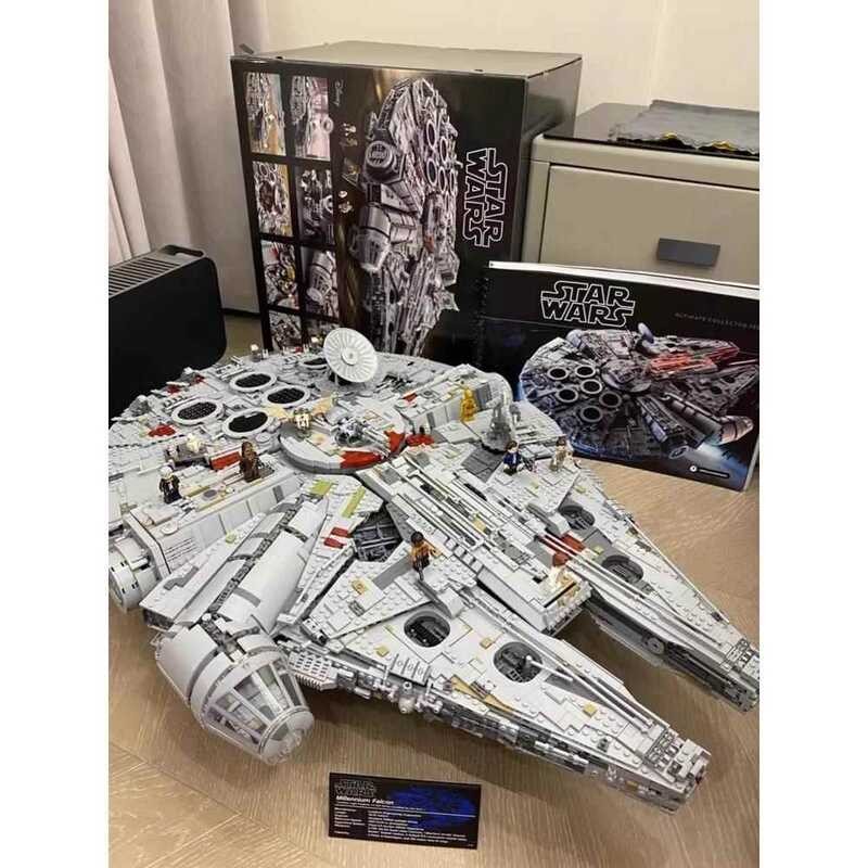 Building Blocks Star Wars Series Millennium Falcon Spaceship High ...