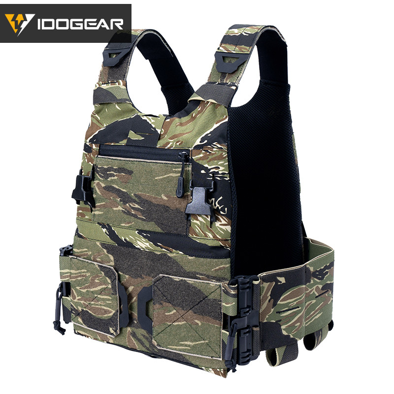 IDOGEAR Tactical FCSK Plate Carrier Quick Release Molle Ferro Style ...
