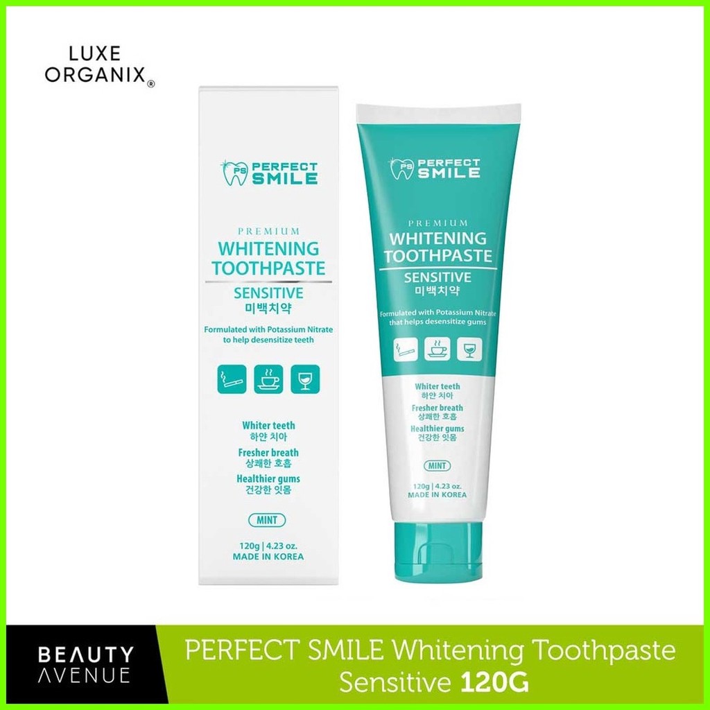 Perfect Smile Whitening Toothpaste Sensitive 120g | Shopee Philippines