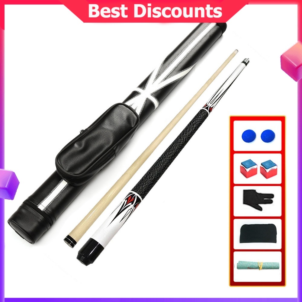 1/2 13mm Cue Tips Tako145cm Maple Billiard Pool Cue Sticks 18-21oz with ...