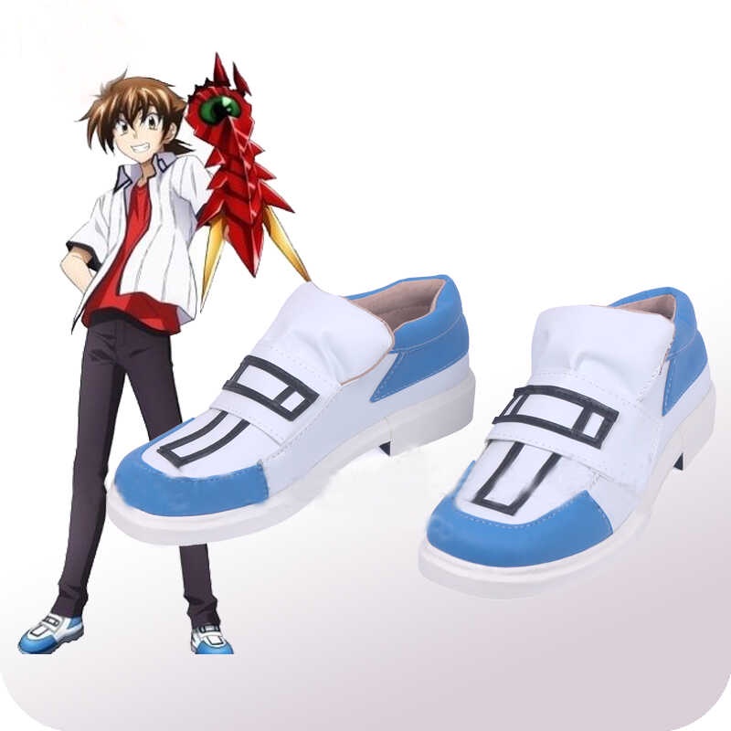 High School DxD ipinanganak Issei Hyoudou Cosplay Shoes Boots Halloween ...
