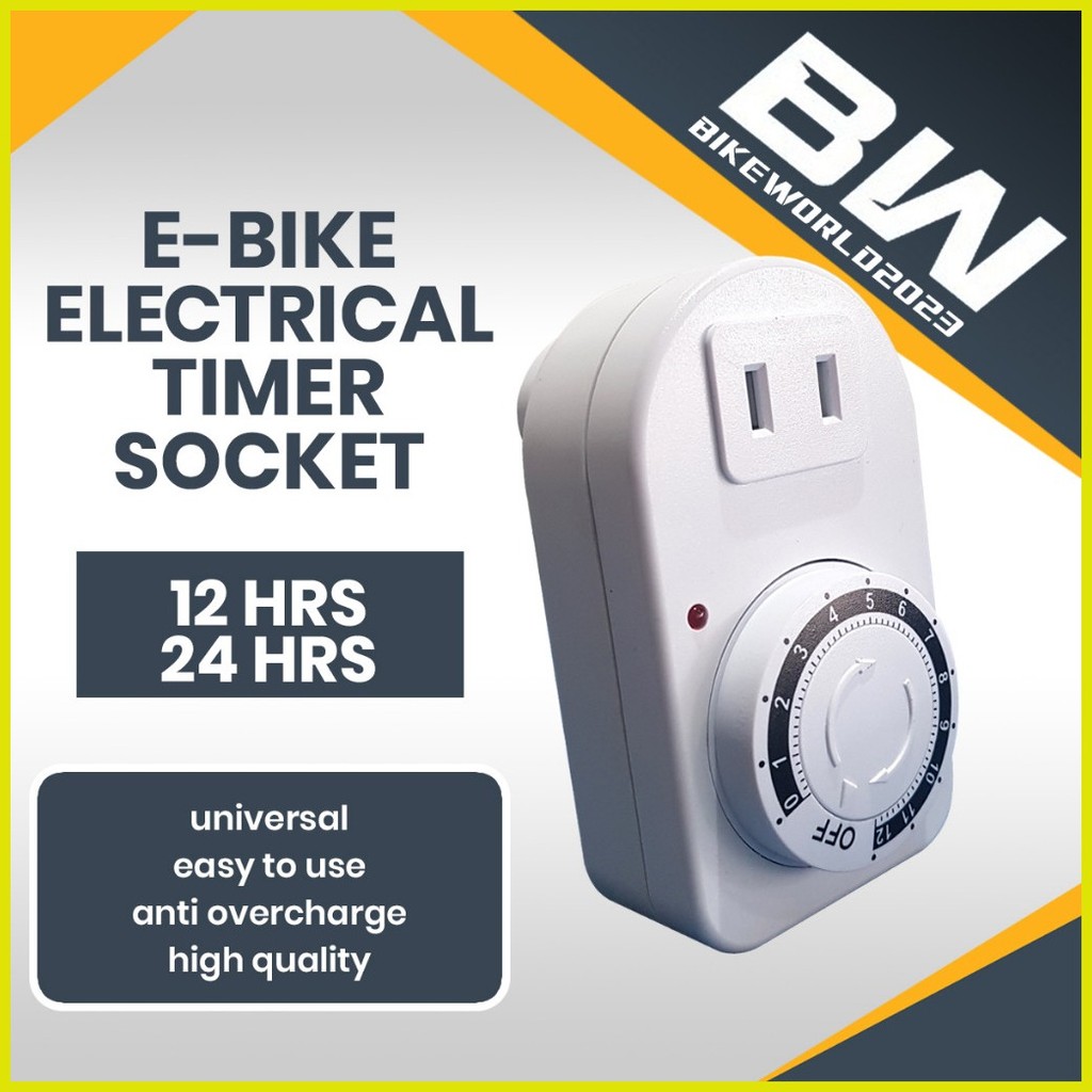 ¤ ♀ ⚽︎ 12 hours Timer Socket Electrical Mechanical E-bike Countdown ...