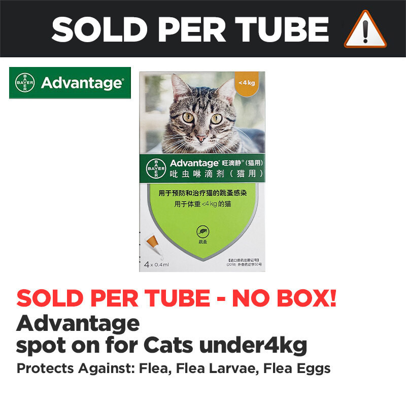 Advocate Advantage Ultimate Cat Protection Against Fleas | Shopee ...