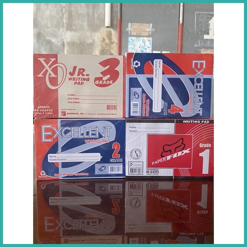 Paper Grade 1 Grade 2 Grade 3 Grade 4 Paper Intermediate Pad Quiz Pad ...